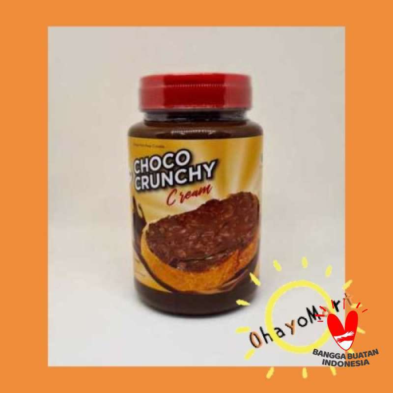 Jual Diamond Choco Crunchy Cream / Chocolate Spread / Selai Roti 350grm ...