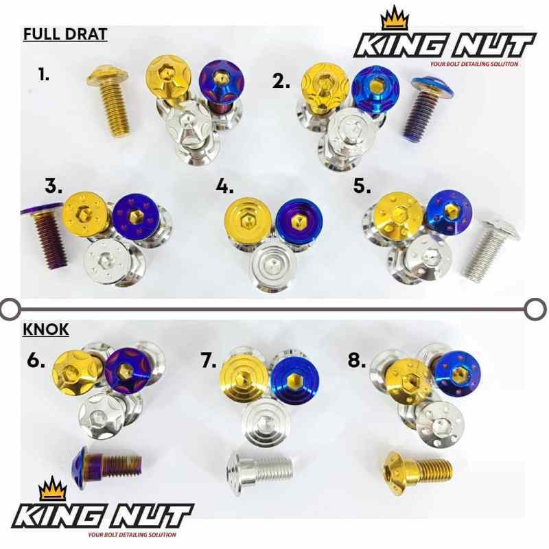 Jual Baut Disk Cakram Disk Break Piringan Cakram Honda Yamaha Suzuki Universal Baut Probolt ...