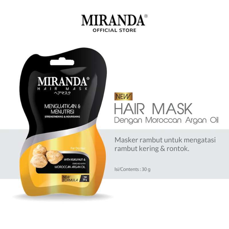 Miranda Hair Mask Sachet Jojoba Oil Lengkap Harga Terbaru Juni 2024 ...