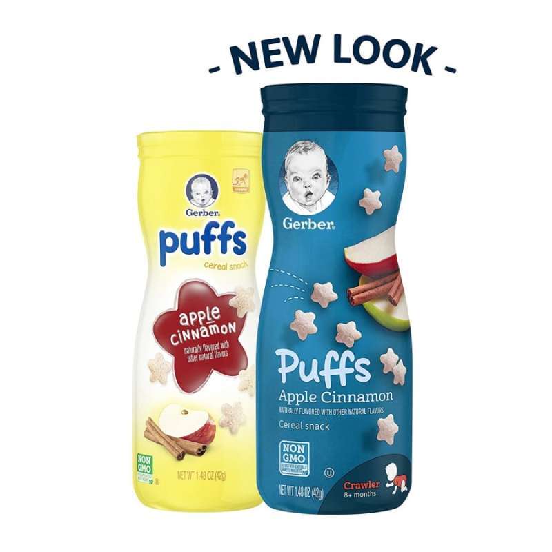 Jual Gerber Graduates Puffs - Apple Cinnamon di Seller FoyuFoyuStore ...
