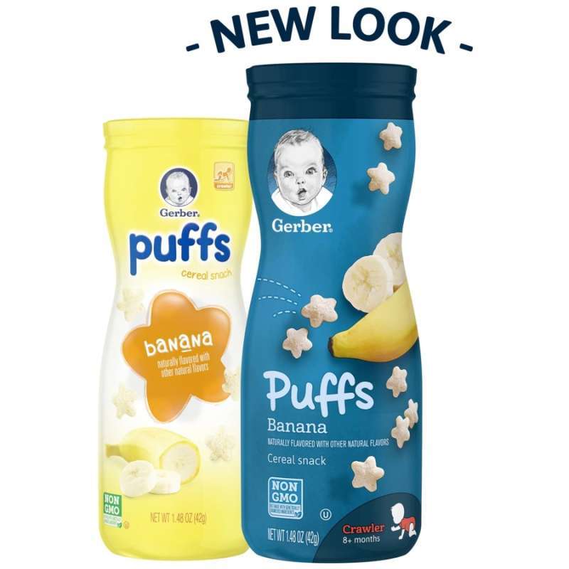 Jual Gerber Graduates Puffs - Banana di Seller FoyuFoyuStore - | Blibli