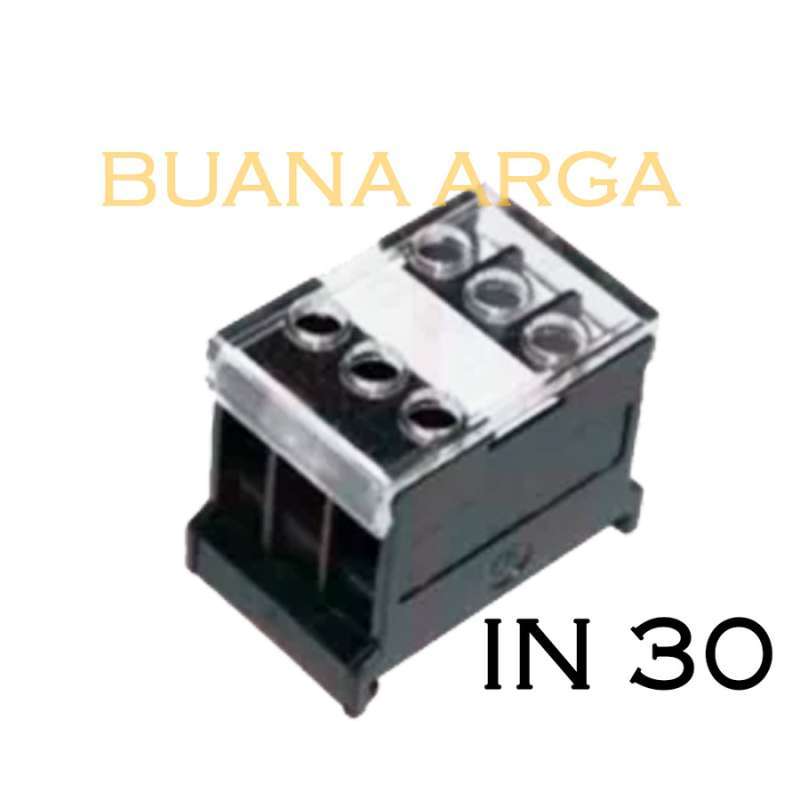 Jual Terminal Block Type In 50a / In-30 3 Pole Fort Di Seller Buana ...