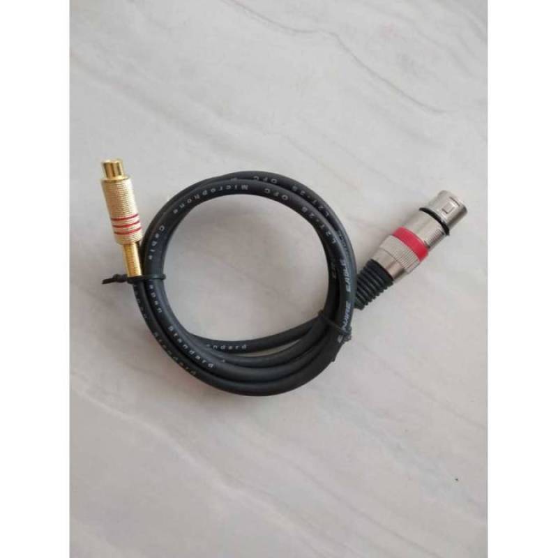Jual Kabel Canare 1 XLR Female to 1 RCA Female 1M di Seller delino shop - Wijaya Kusuma, Kota ...