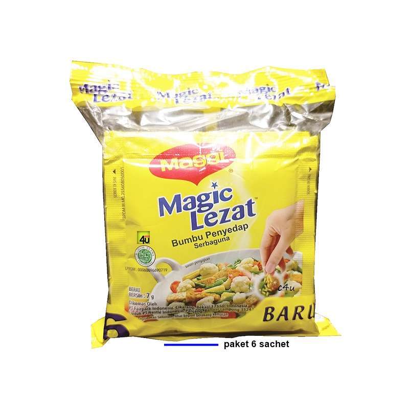Promo Maggi - Magic Lezat Bumbu Penyedap Rasa ORIGINAL - 6 sachet di ...