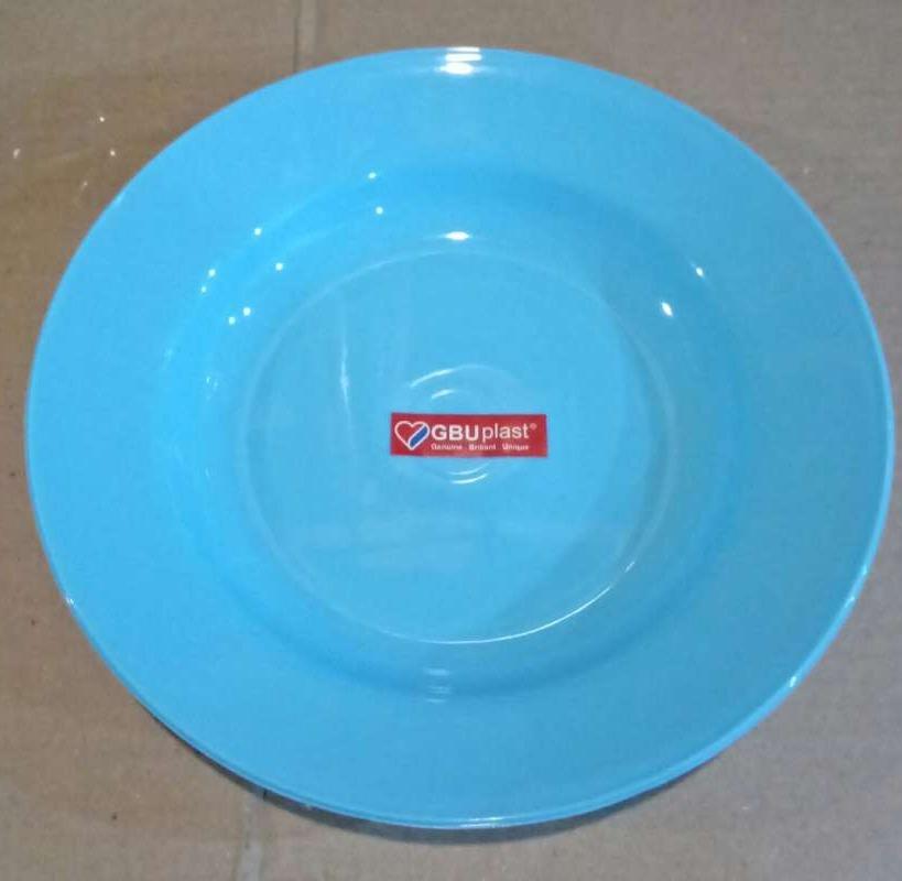 Promo GBU PIRING PLASTIK 8 INCH PP ORI | PIRING WARNA PLASTIK - BIRU ...