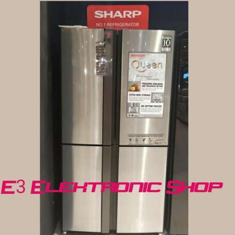 Jual Kulkas Sharp Side By Side 4Pintu Sjif85Pbsl Jtech Inventer Sj ...