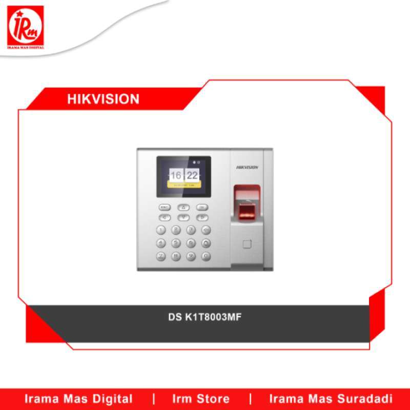 Jual FINGER PRINT HIKVISION DS-K1T8003MF di Seller IRAMA MAS DIGITAL ...