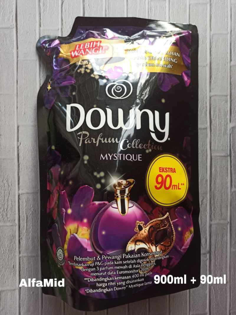 Jual Downy Parfum Collection Mystique 900ml Extra 90ml(pelembut Dan Pewangi Pakaian) Di Seller ...