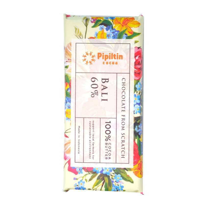 Jual PIPILTIN COCOA CHOCOLATE BAR BALI 60% 80GR di Seller Growell ...