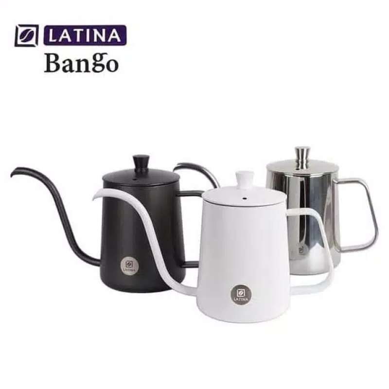 Promo Latina Bango Kettle Coffee Pro V60 90 Derajat Teko Kopi Model ...