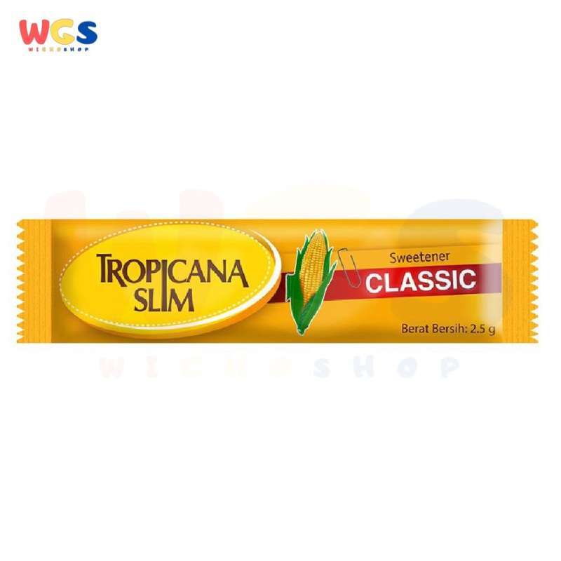 Jual Tropicana Slim Classic Sweetener 100 Sachets X 2.5g Di Seller ...