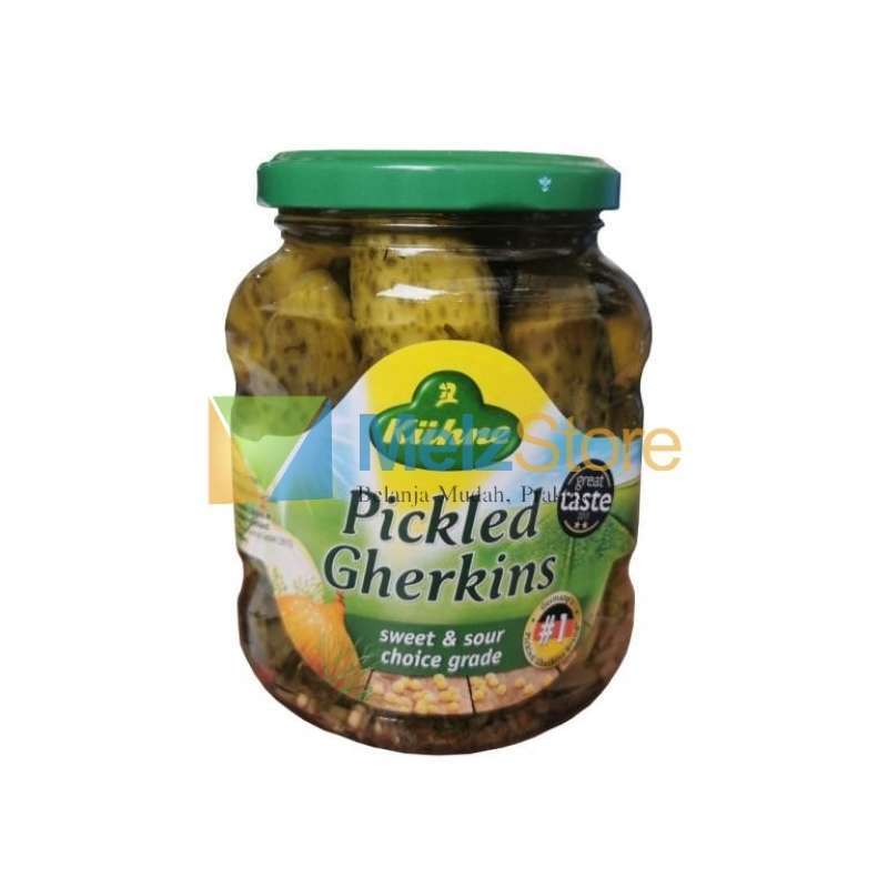 Jual Kuhne Pickled Gherkins Acar Timun 370gr Di Seller Melzstore ...