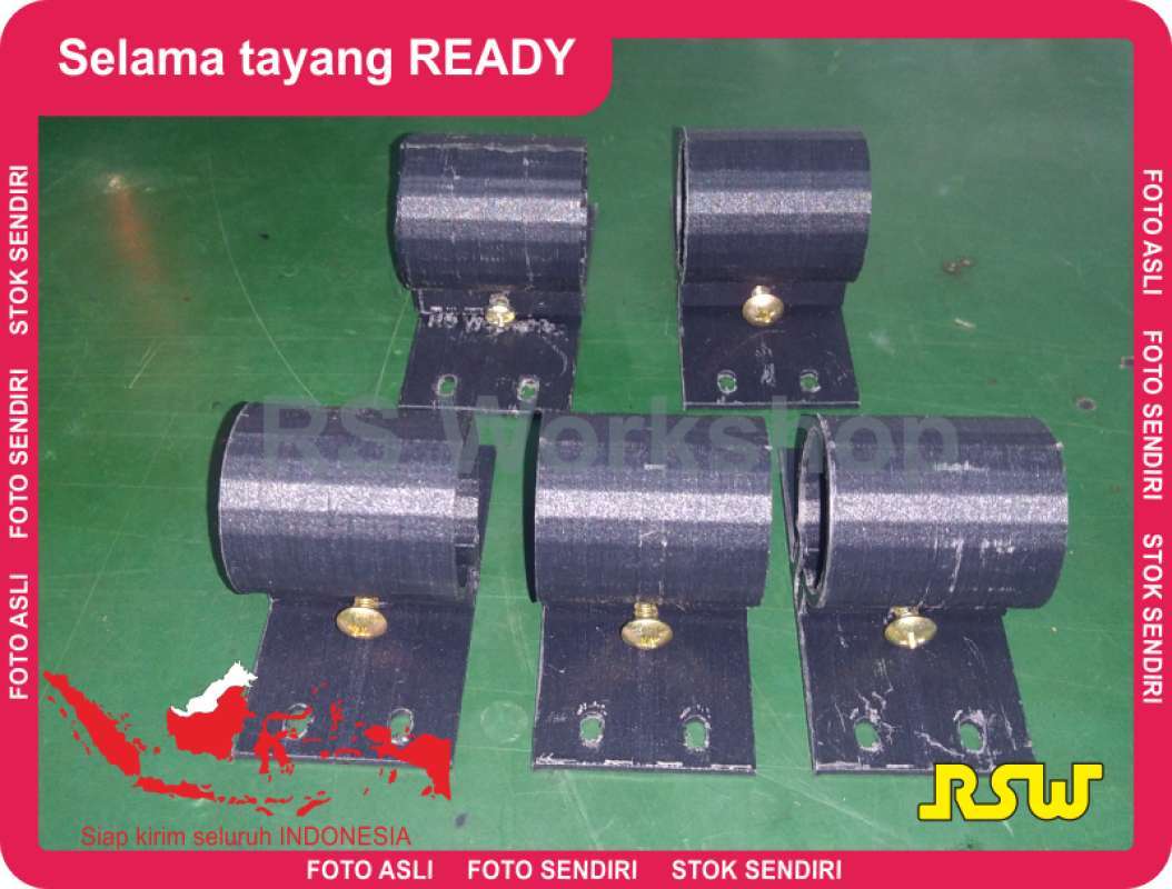 Jual Pump holder dudukan pompa kecil dispenser sharp bottom loading ...
