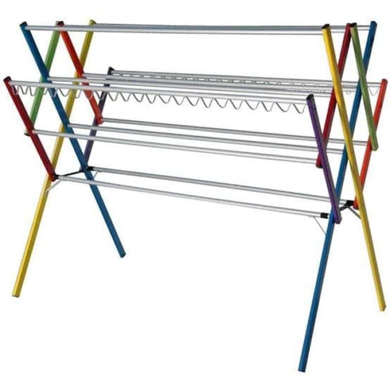 Jual Rak Jemuran Baju dan Handuk Batang Segi Warna di Seller Toko ...