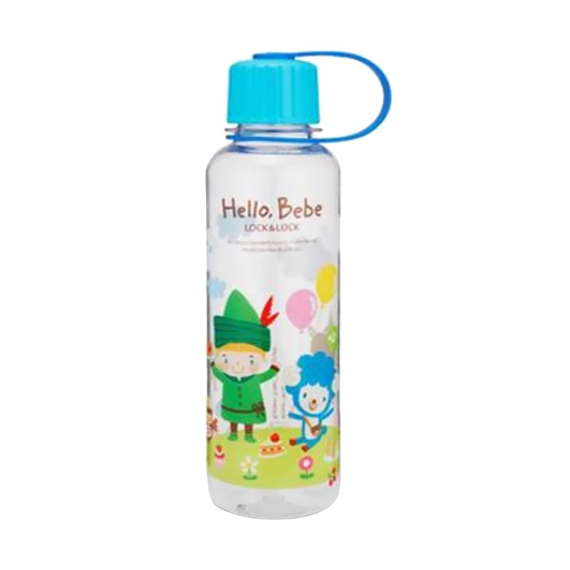 Promo LOCK & LOCK Hello Bebe Bisfree Pattern Water Bottle - Blue [480 ...