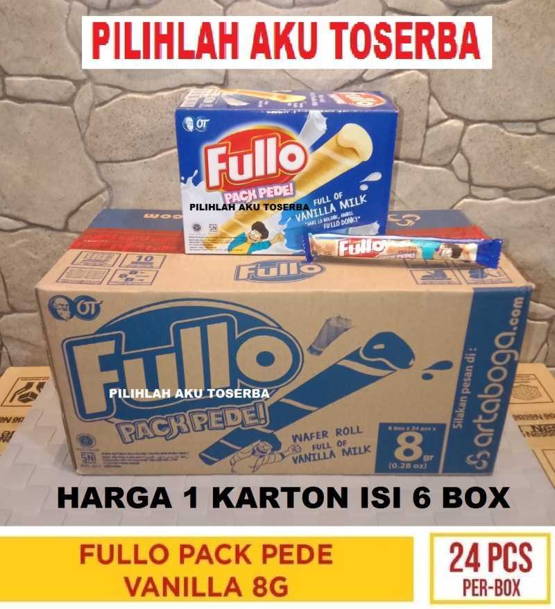 Promo FULLO STICK VANILLA 8 gram - ( HARGA 1 KARTON ISI 6 BOX ) Diskon ...