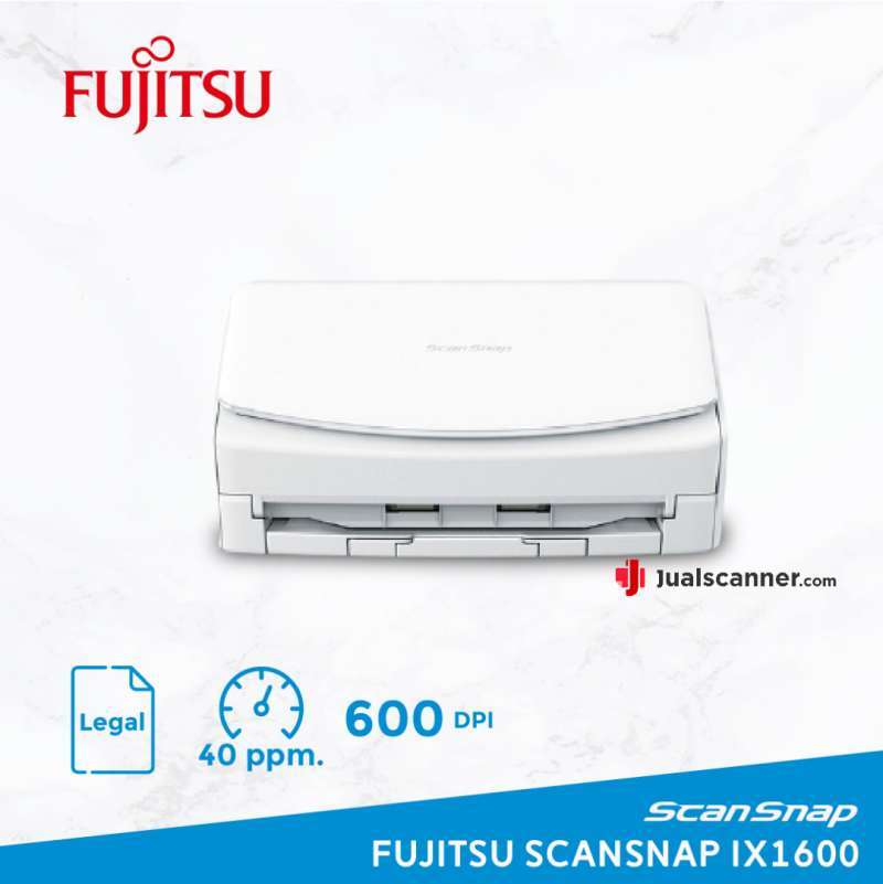 Jual Scanner Fujitsu ScanSnap iX1600 ADF - 40 Lembar/Menit - (A4/Legal/Folio) di Seller CODENA ...