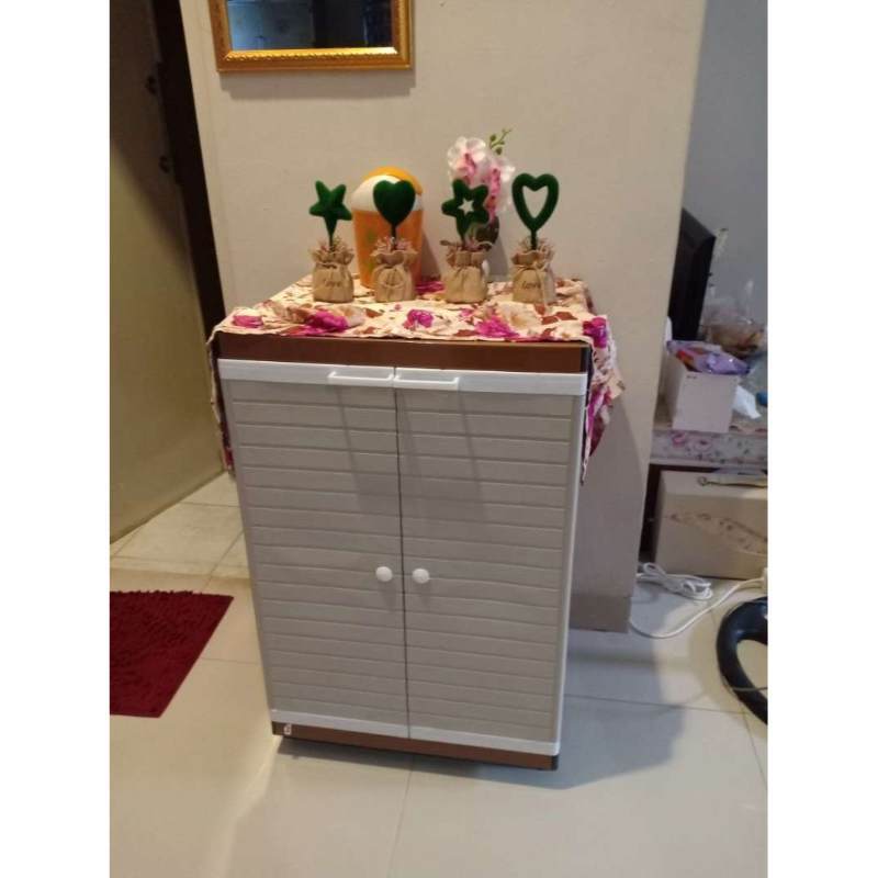 Jual LEMARI PAKAIAN PLASTIK GRAND MINI CLUB 2 SUSUN di Seller ...