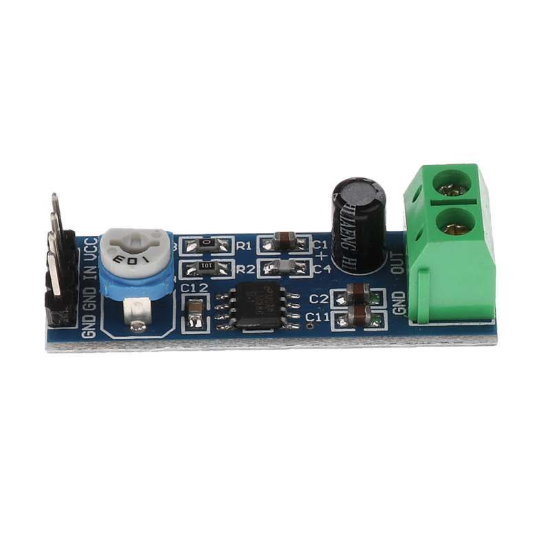 Jual Dc 5v-12v Mini Lm386 Audio Power Amplifier Board 5v Micro Amp ...