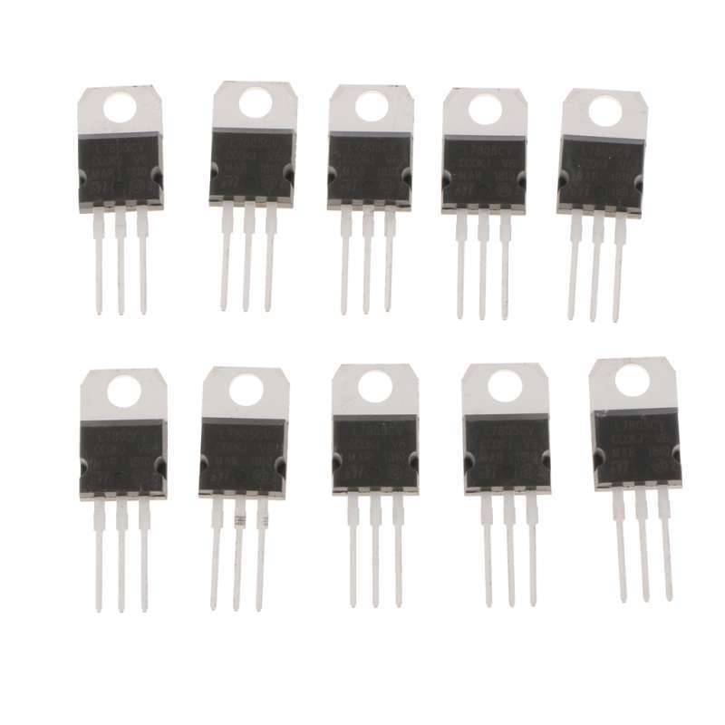Jual 10 Pcs L7805cv L7805 Lm7805 To-220 3 Position Voltage Regulator ...