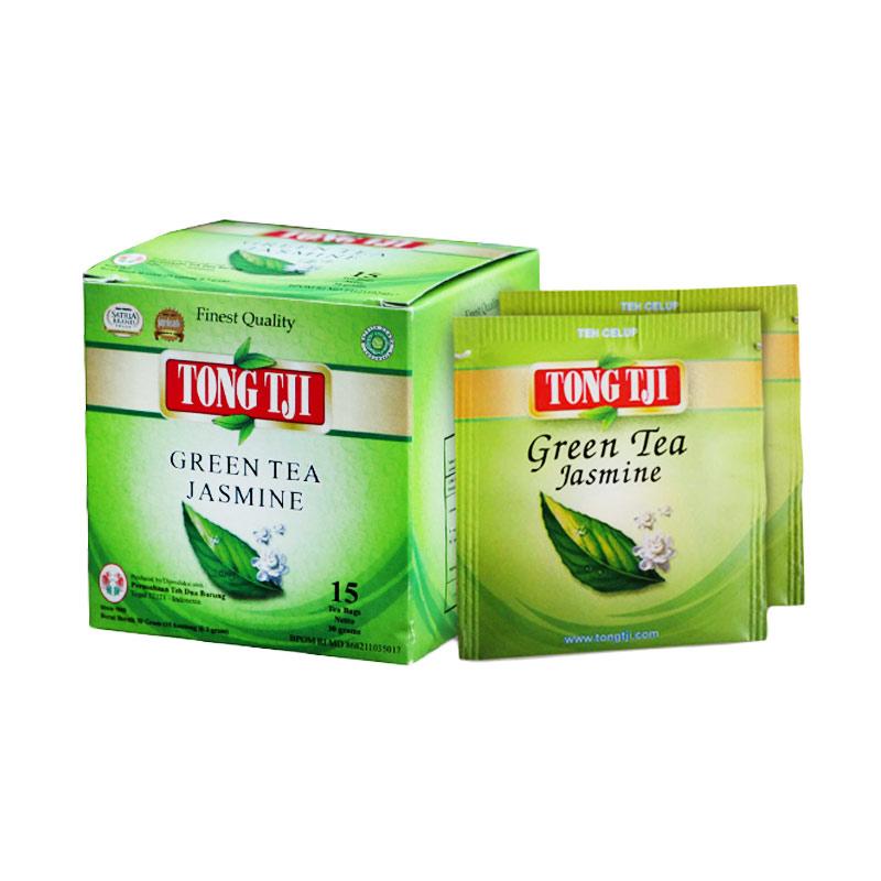 Jual Tong Tji Green Tea Jasmine Teh Celup Dengan Amplop [2 G/15 Tea ...