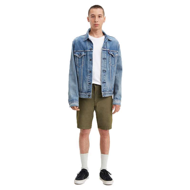 Jual Levi's Xx Chino Std Taper Short Olive Night Lt (85229-0057) - 30 ...