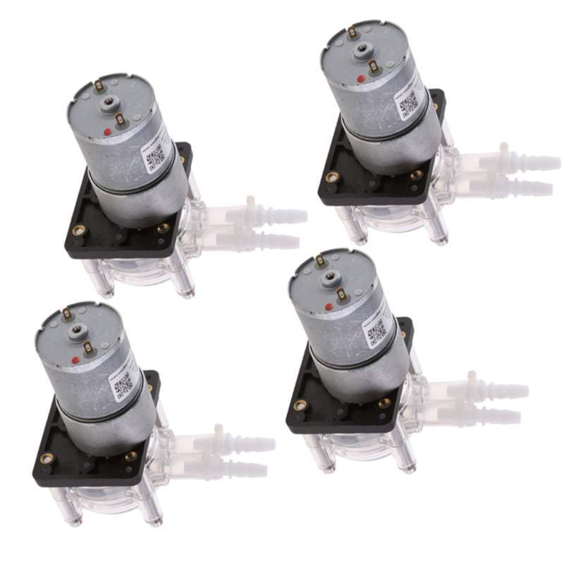 Promo 4 Pcs Dosing Pump DC 12V - Peristaltic Dosing Head - For Aquarium ...
