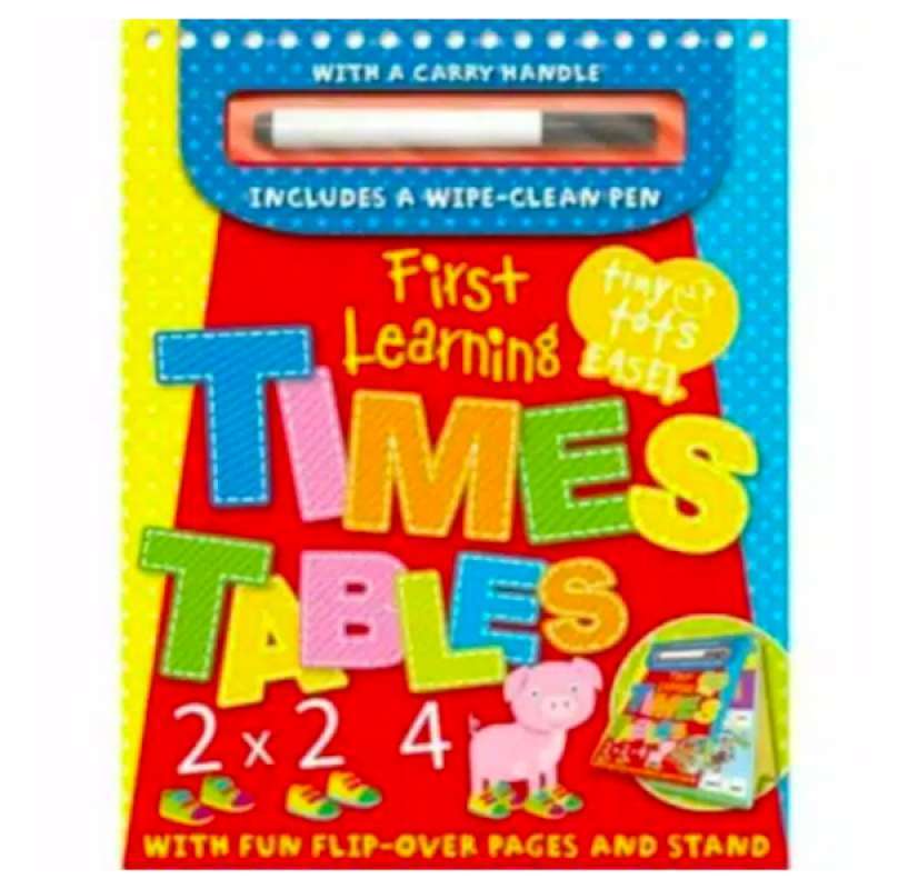 Jual First Learning Tiny Tots Easel Times Tables Buku Belajar Perkalian ...