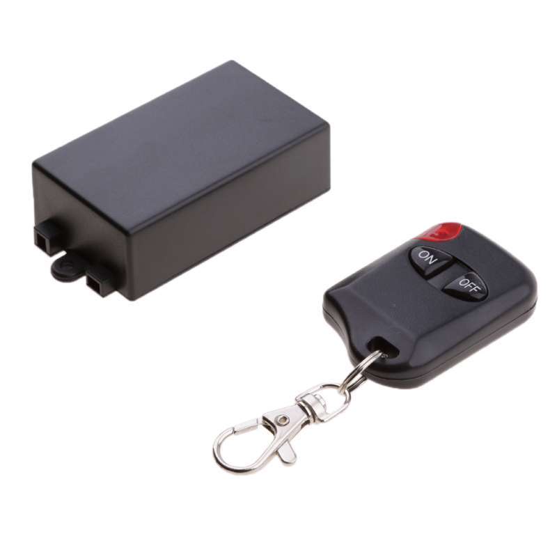 Promo Relay Switch Wireless RF Remote Control Receiver 433MHz 220V ON ...