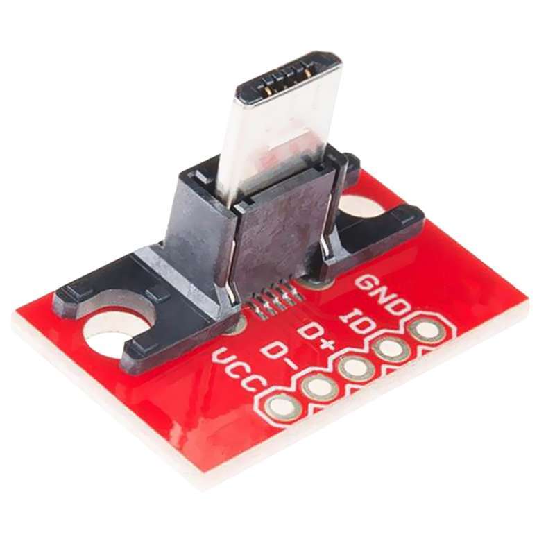 Jual 1 Piece Usb Micro B Plug Breakout Module For Compatible Board ...