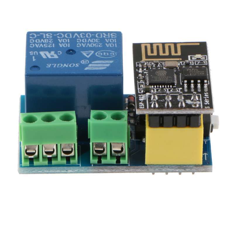 Promo ESP8266 ESP-01S DC 5V 10A WiFi Relay Module Things Smart Home ...