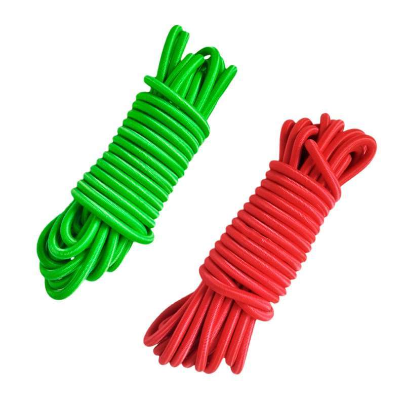 Promo 2x 5 Meters 4mm Bungee Rope Shock Cord Tie Down Marine Boat Roof ...