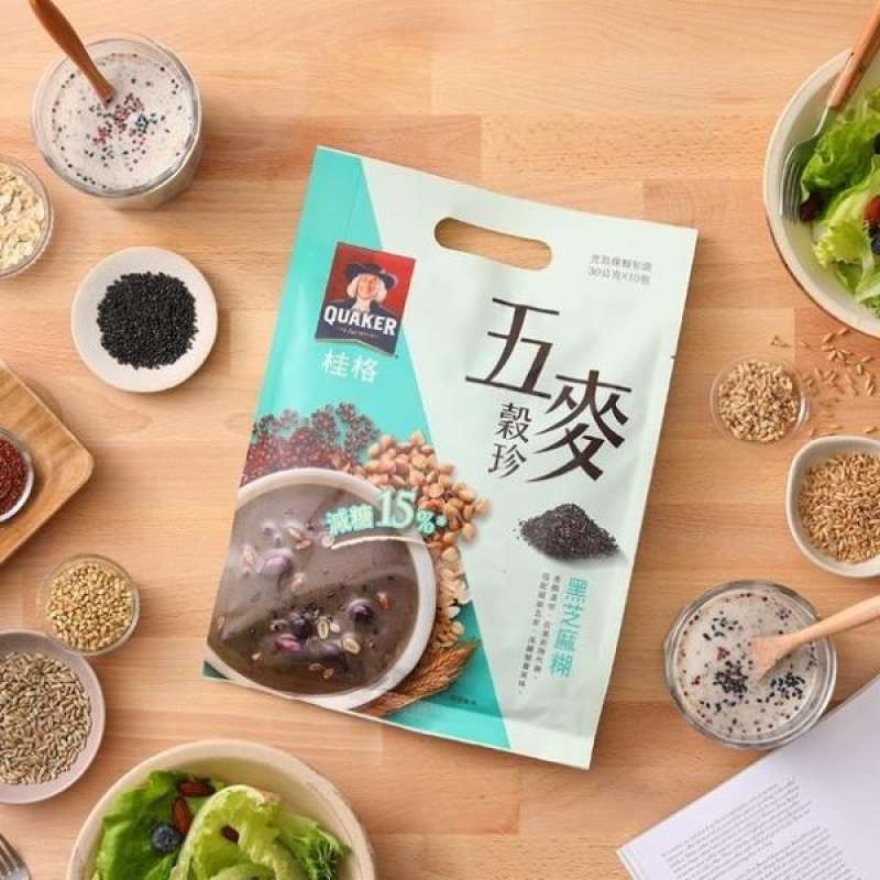 Jual Quaker Wumai Guzhen-black sesame paste 30g*10 packs di Seller ...