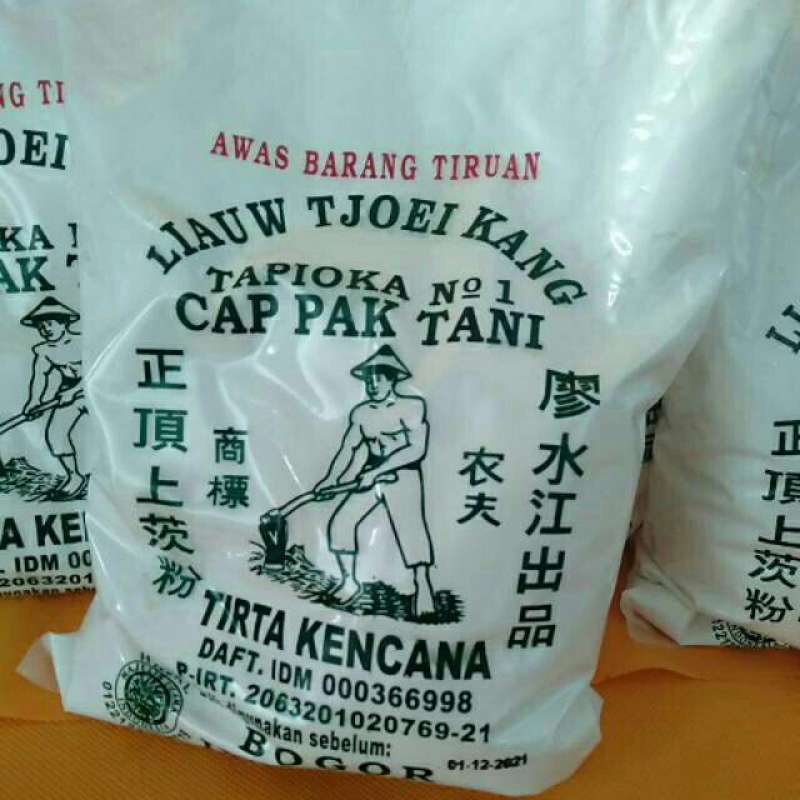 Jual ORI tepung tapioka cap pak tani liauw tjoei kang sagu tani sagu ...