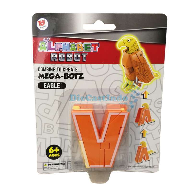 Promo Mainan Anak Toy Addict Alphabet Robot Mega-botz Huruf V Diskon 37 ...