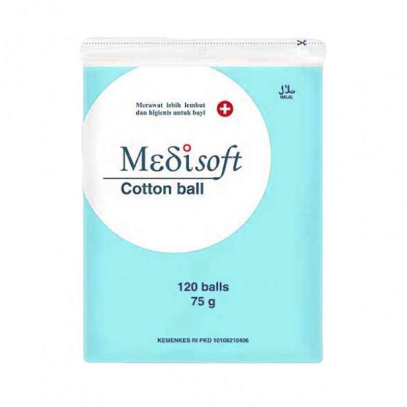 Jual Moro - Medisoft Kapas Bola / Kapas Bayi / Kapas Bulat / Cotton ...