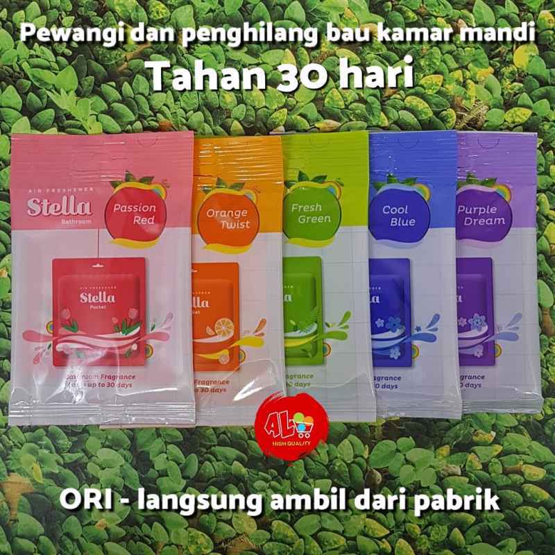 Jual Pengharum Ruangan Kamar Mandi Stella Pocket Air Freshener Bathroom ...