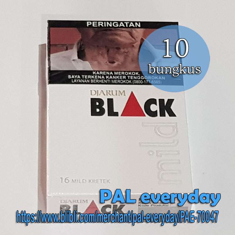 Jual rokok DJARUM BLACK MILD 16 [1 slop / 10 bungkus @ 16 batang] di ...
