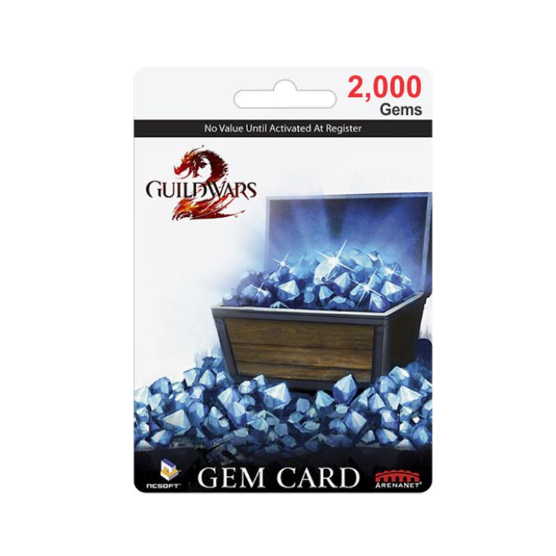 Jual Guildwars 2 Card Voucher Game [2000 Gems] di Seller Hiten Gaming ...