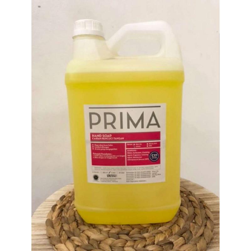 Jual Prima Hand Soap 5 Lt (Jerigen). Aroma Lemon di Seller Anishop111 ...