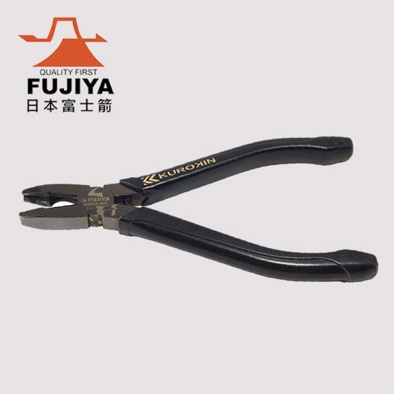 Jual (Fujiya)(FUJIYA)Screw pull out mini wire cutter 150mm (black gold ...