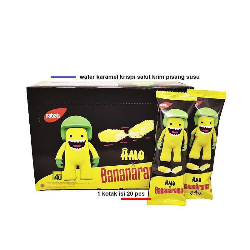 Jual Nabati AMO BANANARAMA [20 pcs/box] di Seller Langgan Bdg - Kebon ...