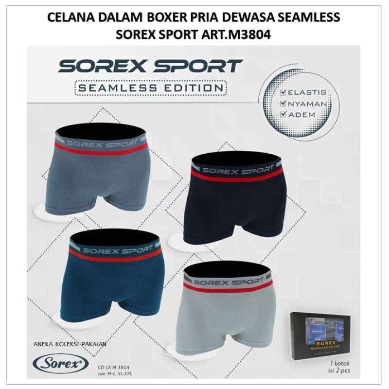 Boxer Sorex Dewasa Gratis Ongkir 🔥 Harga Murah November 2025