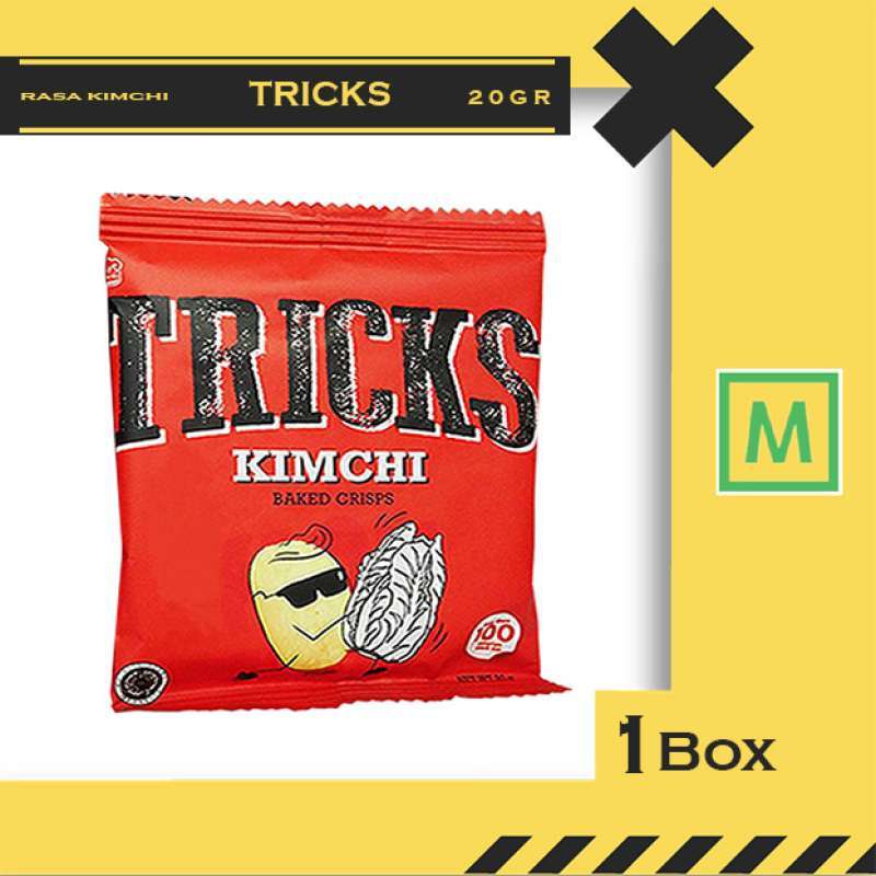 Promo Tricks Baked Crisps Kentang Rasa Kimchi 18 Gr Diskon 45% di ...