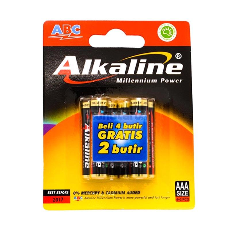 Jual Abc Alkaline Aaa Battery [4 + 2 Pcs] Di Seller Jaya Makmur ...