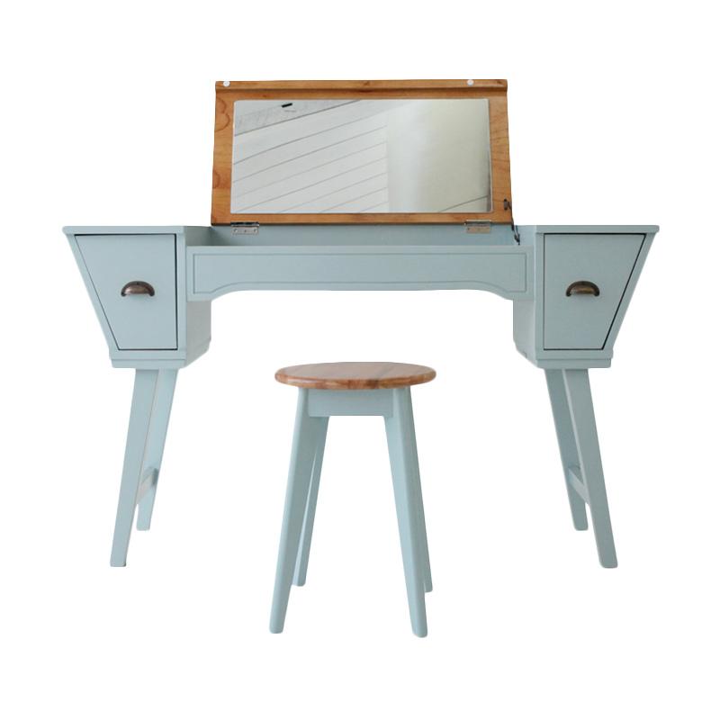 Jual Livien Ivory Vintage Vanity Desk Heim Series Meja Rias di Seller ...