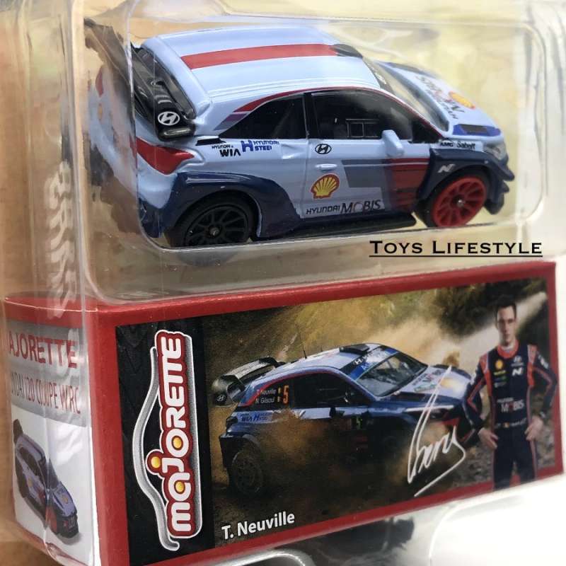 Jual Mobil Majorette Diecast - Hyundai Thierry Neuville Wrc Rally 1:64 ...