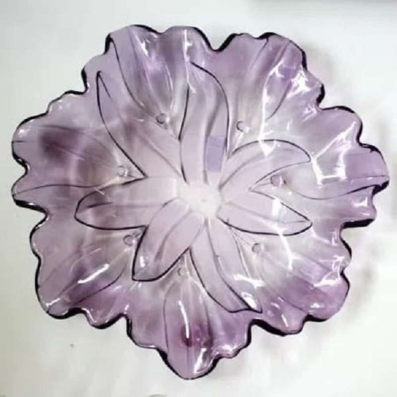 Jual Piring Buah Mika Akrilik Premium Golden Dragon 12 | Piring Bening ...