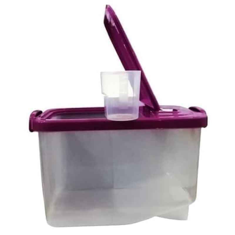 Jual RIce Box Asvita 5 Kg Tempat Kotak Beras Mini Plastik Tutup di ...