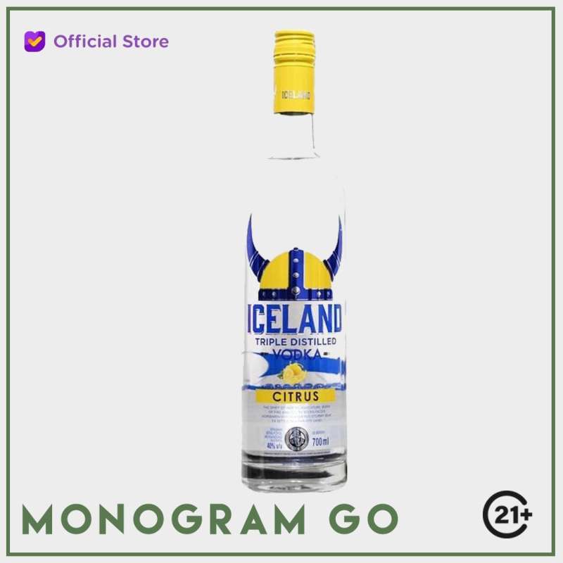 Promo Iceland Vodka Citrus 700ml Diskon 54% di Seller MONOGRAM.GO ...